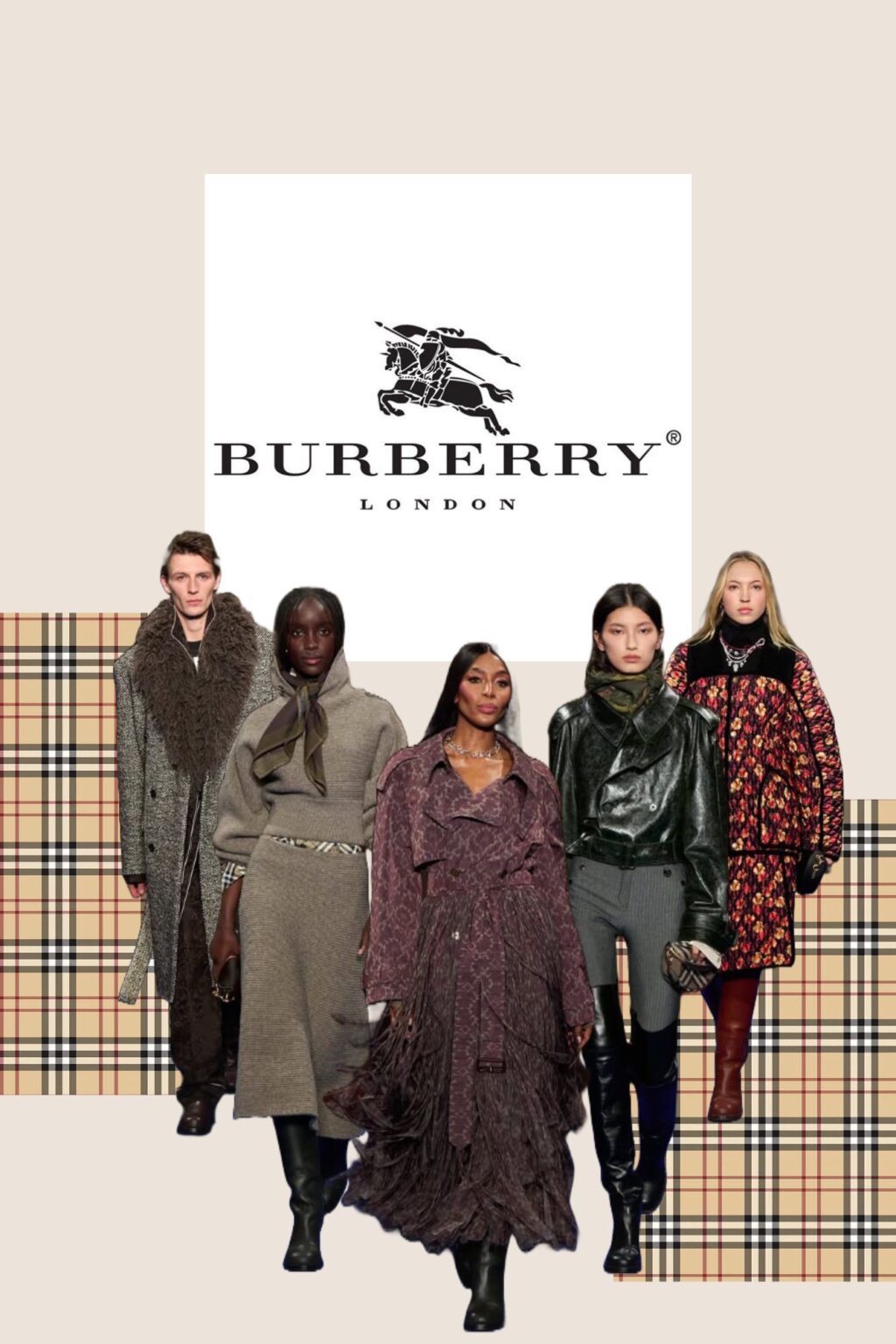 Burberry’s iconic trench coat is reinvented in its Winter 2025 catwalk ...